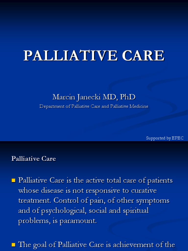 An Overview of Palliative Care: Providing Relief for Patients Facing ...