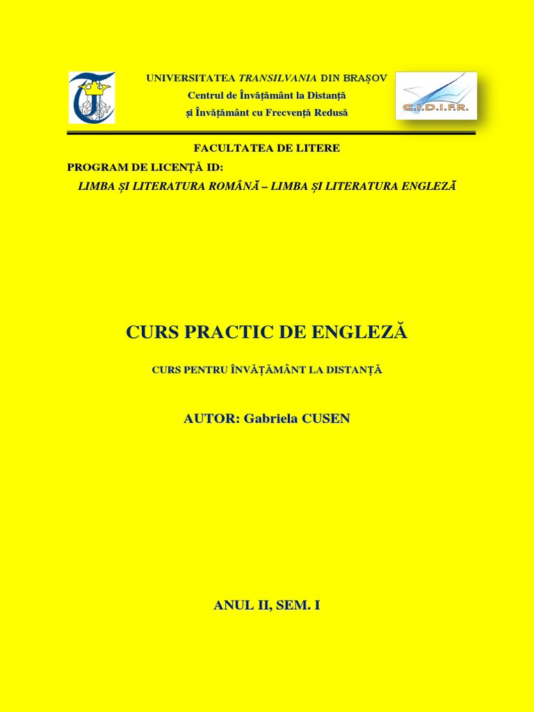 Curs Practic Engleza | PDF