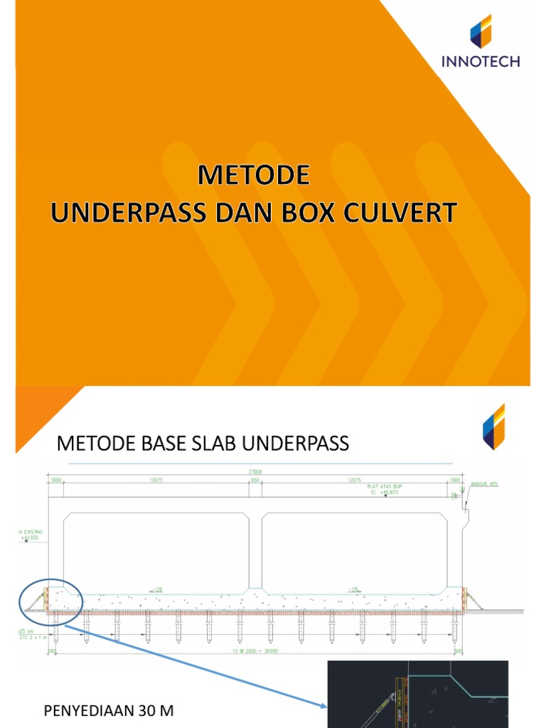 Metode Underpass Dan BoxCulvert R1 | PDF