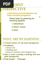 1pt Perspective | PDF | Perspective (Graphical) | Geometry