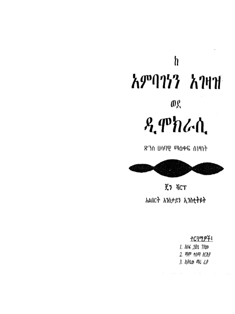 FDTD Amharic | PDF