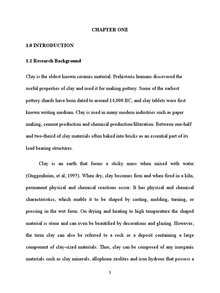 Utilization of Nsu and Ekebedi For Bathroom Floor Tiles | PDF ...