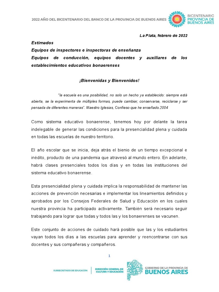 D1-2022 - Jornadas Institucionales DGCYE | PDF