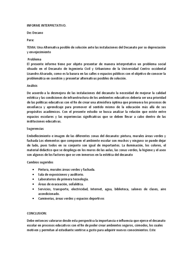 Informe Interpretativo | PDF | Laboratorios