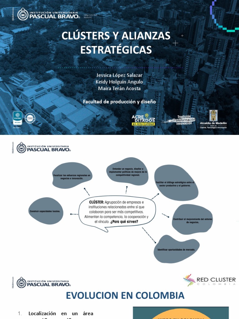 Exposición N°6 GP 01 ALIANZAS ESTRATÉGICAS Y CLUSTER | PDF | Proyecto conjunto | Outsourcing