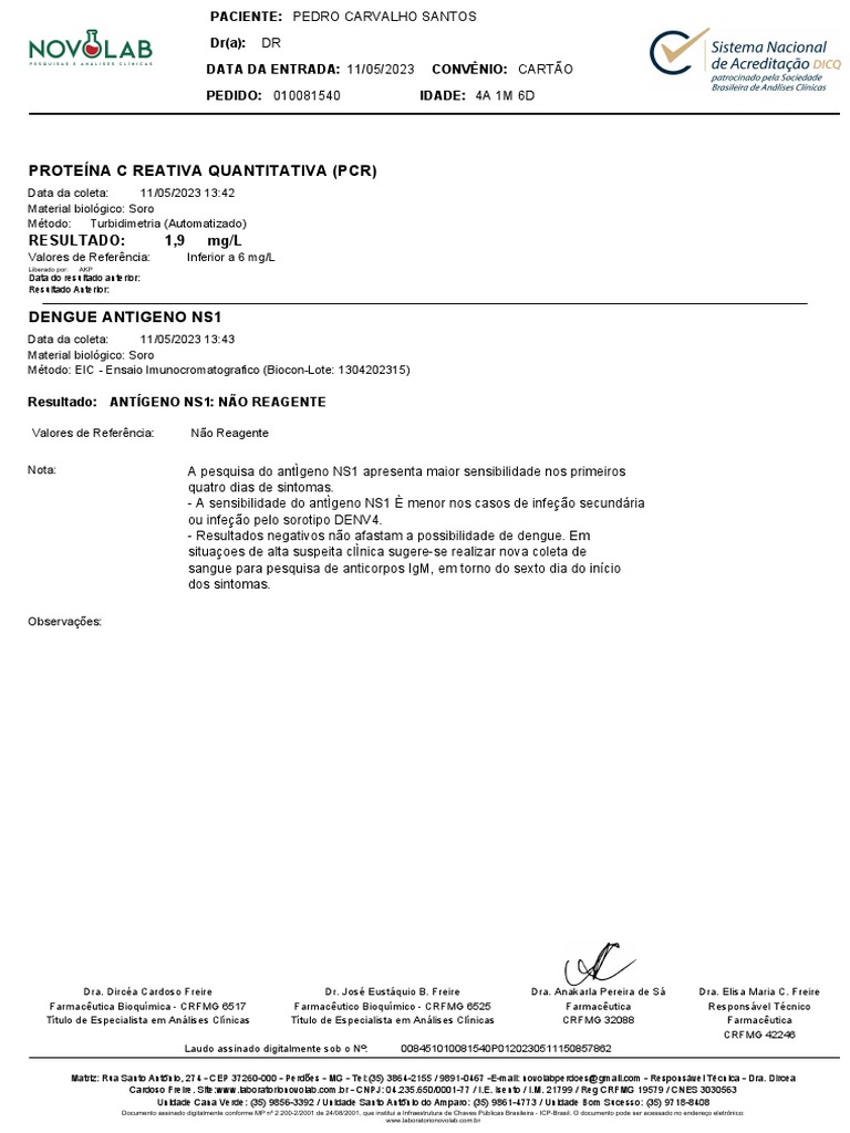 Pedido | PDF | Biotecnologia | Biologia