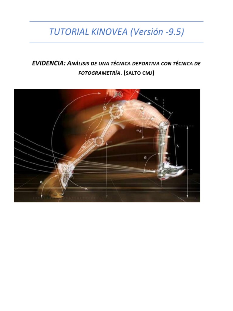 TUTORIAL KINOVEA Versión 9.3 | PDF