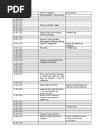 Epq Gantt Chart Template | PDF