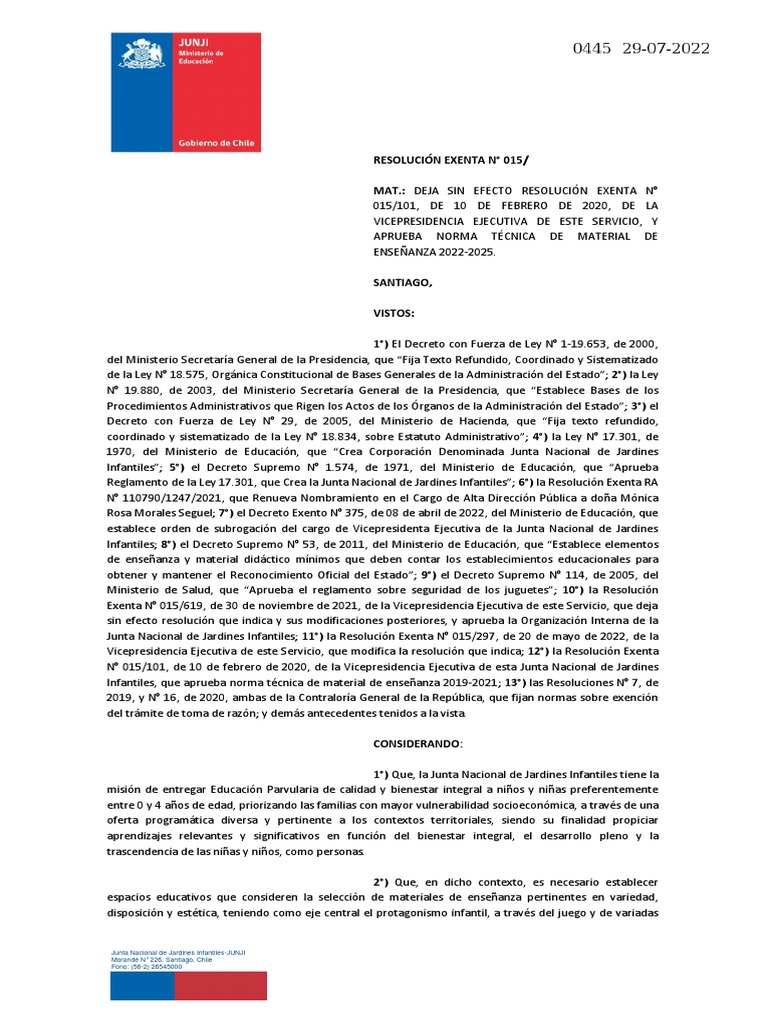 Junta Nacional de Jardines Infantiles-JUNJI Morandé #226, Santiago ...