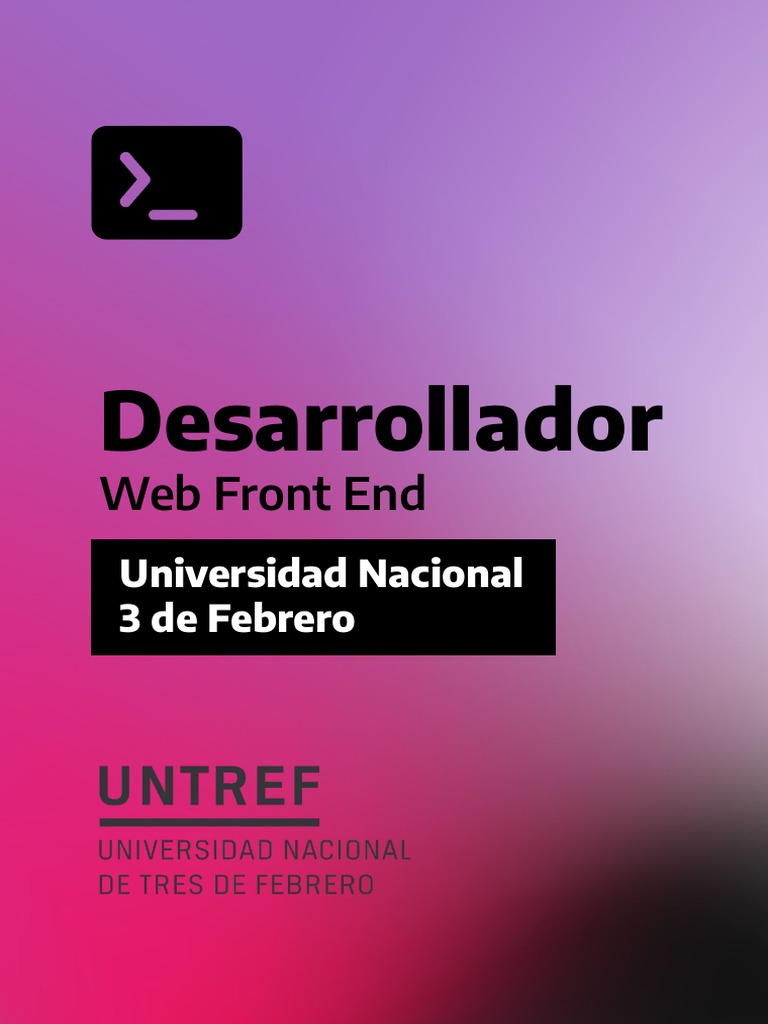 10._untref-_desarrollador_web_front_end | PDF | Script Java | Red mundial