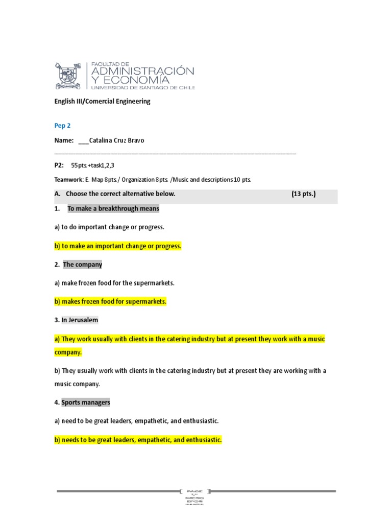 Pep 2 - INGLES 3 - 2022 - DEC | PDF | Career & Growth | Home & Garden