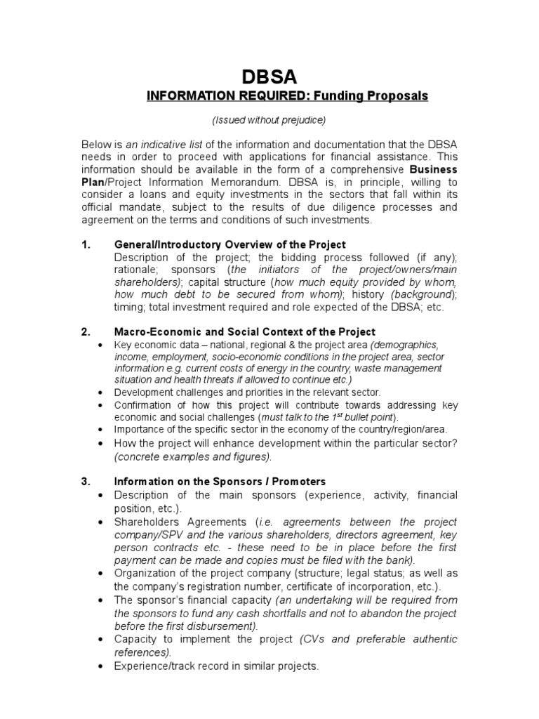 Template Information Required PFSA | PDF | Investing | Business