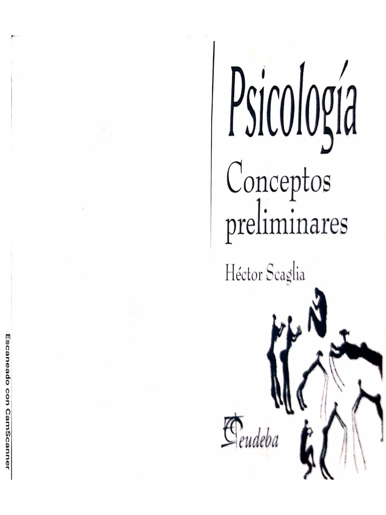 Scaglia, H. - Psicologia - Conceptos Preliminares | PDF
