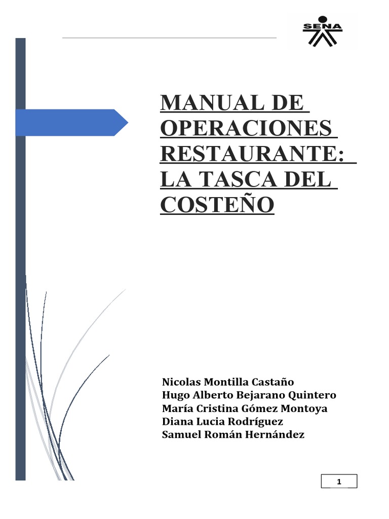 Manual de Operaciones | PDF