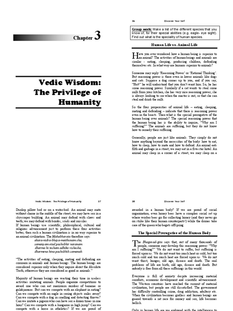 DYS - Session 3 - Practical Vedic Solutions To The Problems of Life | Download Free PDF ...