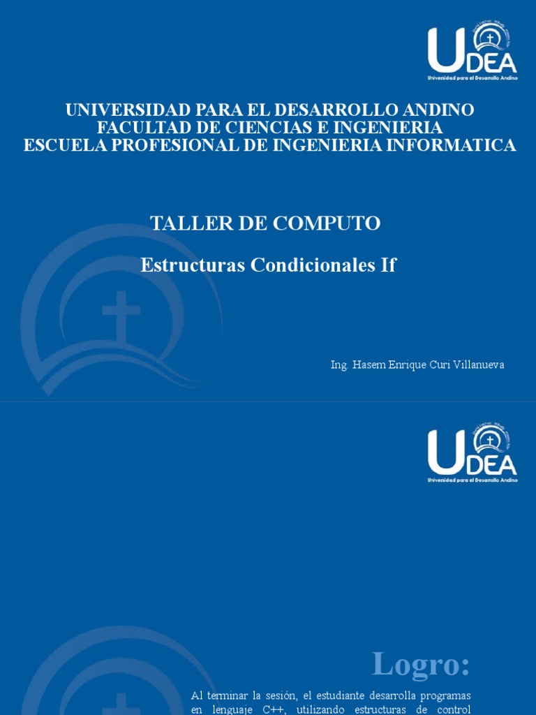 03 Estructuras Condicionales If | PDF