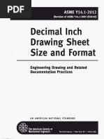 Engineering Drawing Practices: ASME Y14.100-2017 | PDF | Engineering