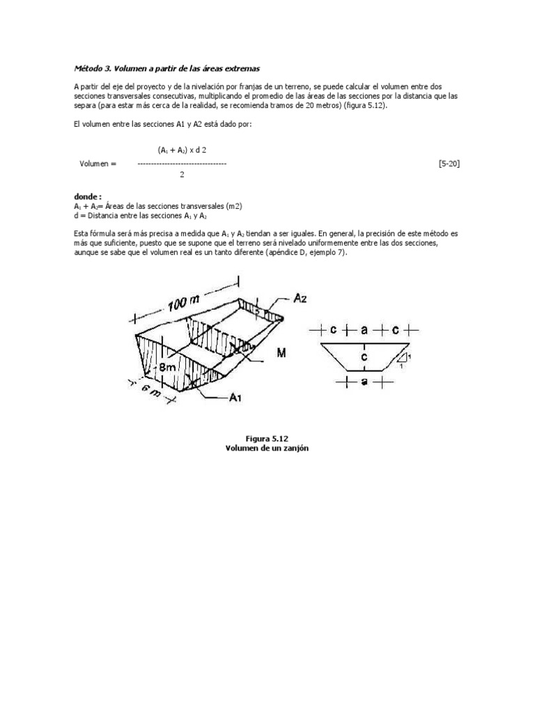 Volumen - Areas Extremas | PDF
