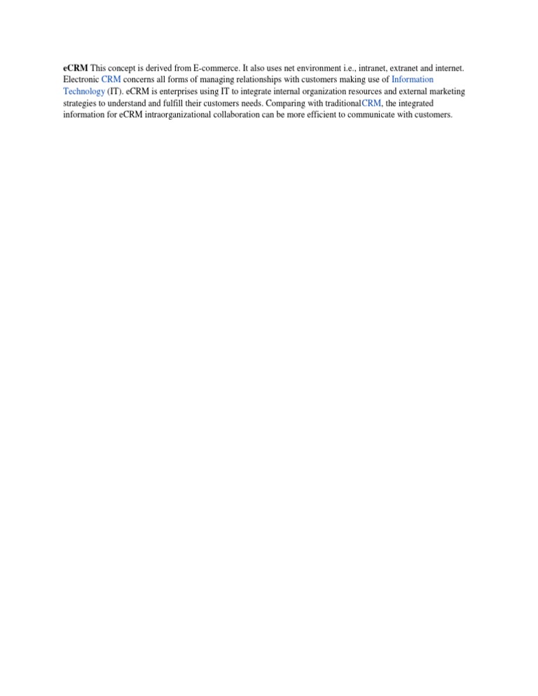 Ecrm | PDF