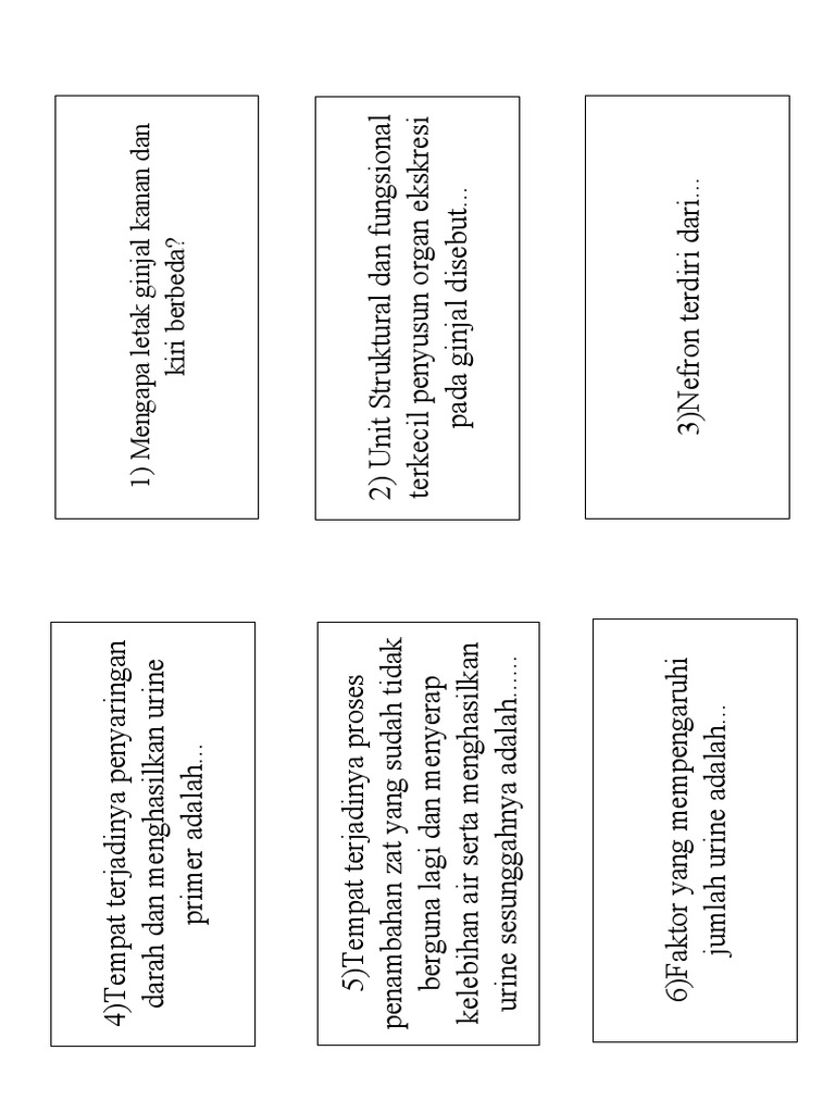 Kartu Soal Metode Make A Match | PDF