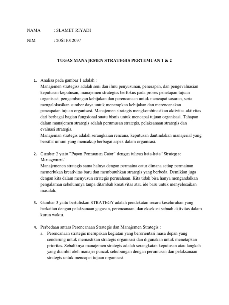 Tugas Slamet Riyadi | PDF