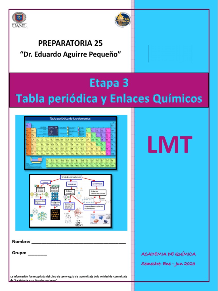 Cuadernillo Etapa 3 LMT E-J 2023 | PDF