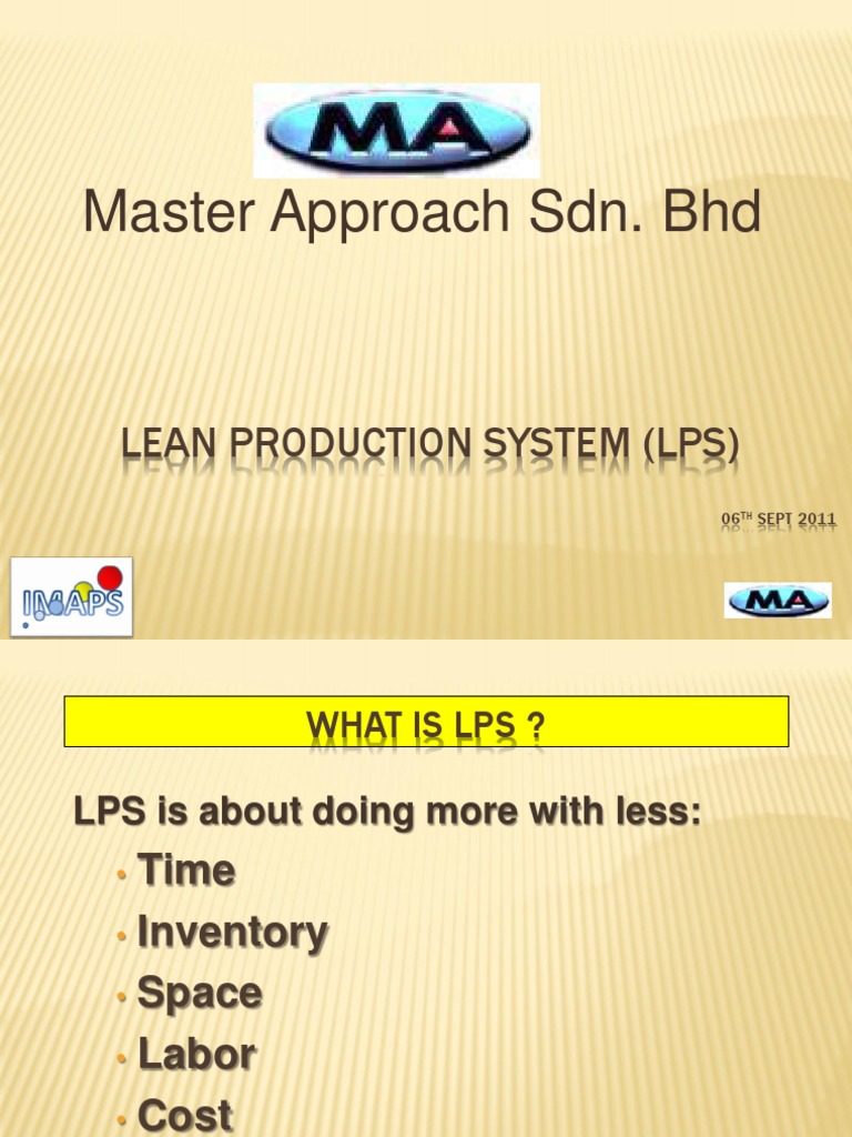 Lean Production System Overview | PDF | Lean Manufacturing | Operations ...