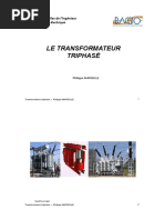 Diapo 1 - Transformateur Triphasé | PDF | Transformateur électrique | Inducteur