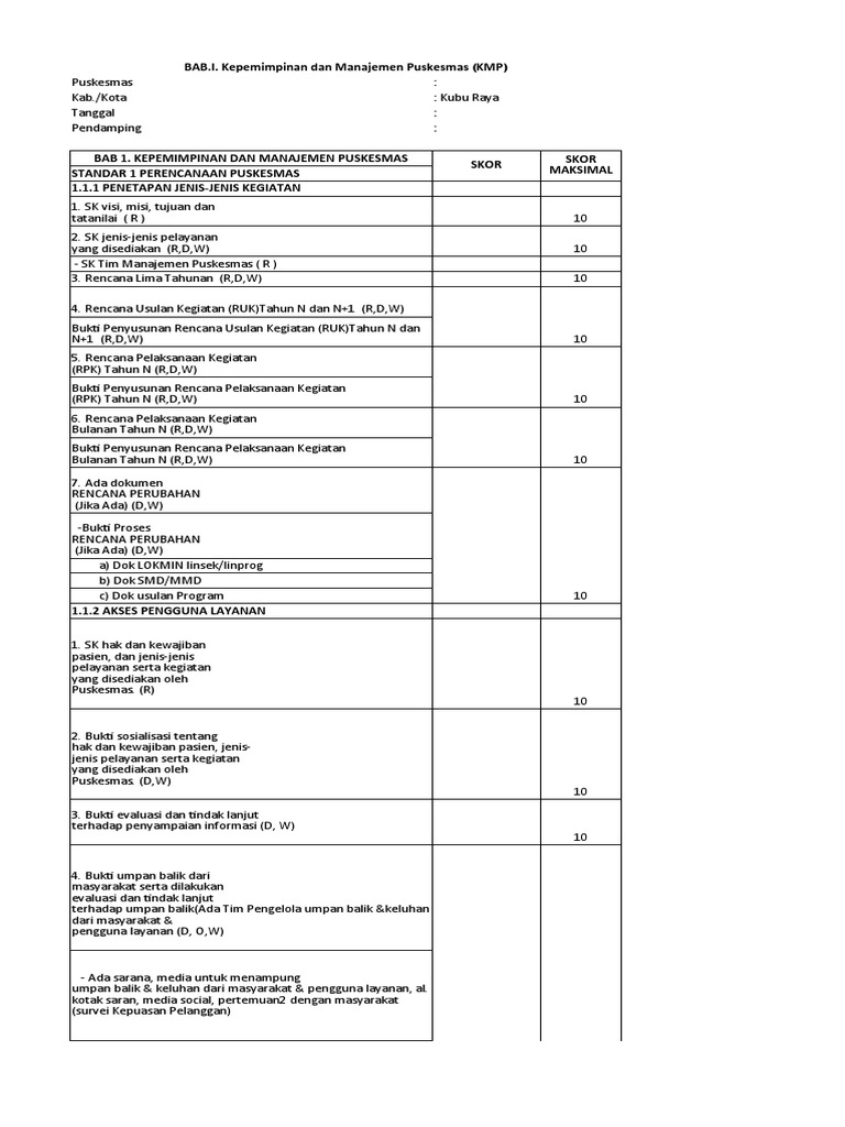 Self Assesment Akre Bab 1-5 | PDF | Sains & Matematika | Teknologi & Rekayasa
