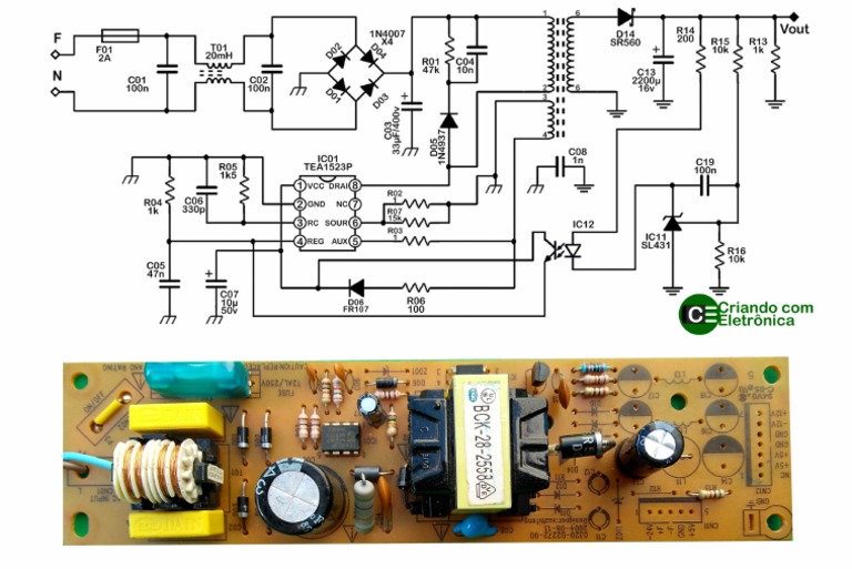 1 - Esquema Fonte Universal | PDF