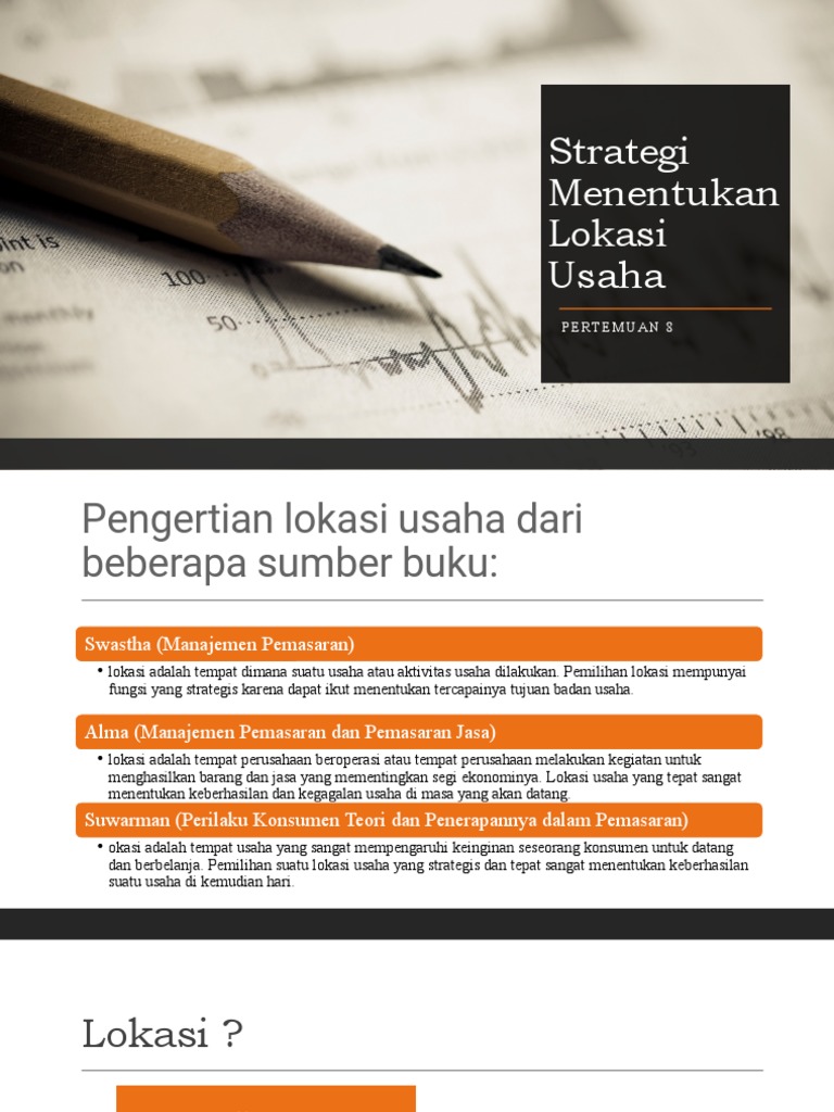 Strategi Menentukan Lokasi Usaha | PDF