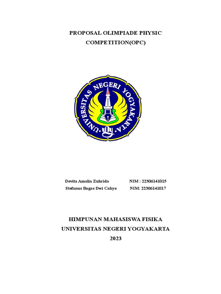 Proposal Kegiatan-Fisika B-Kelompok 5 | PDF | Komputer | Teknologi ...