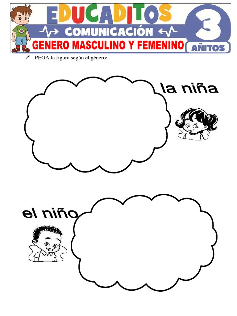 Actividades de Género para Niños | PDF