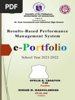 RPMS With ANNOTATIONS KRA 1 5 | PDF | Teachers | Learning