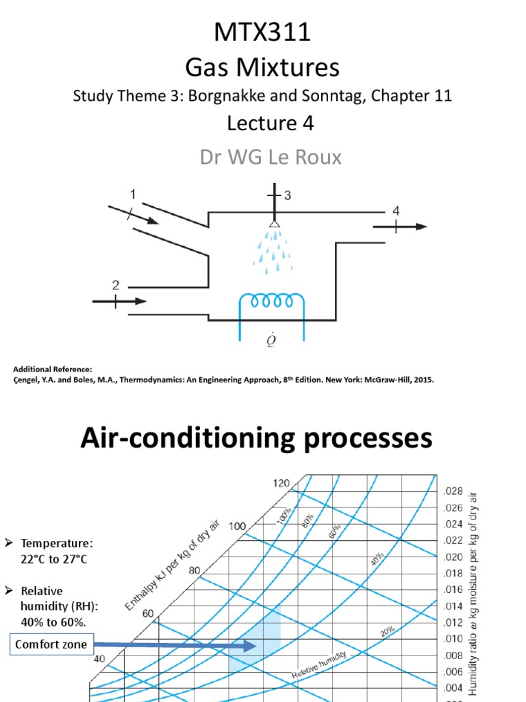 Gas Mixtures, Lecture 4 | PDF