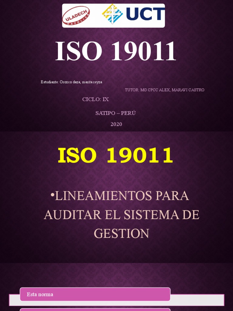 Iso 19011 | PDF