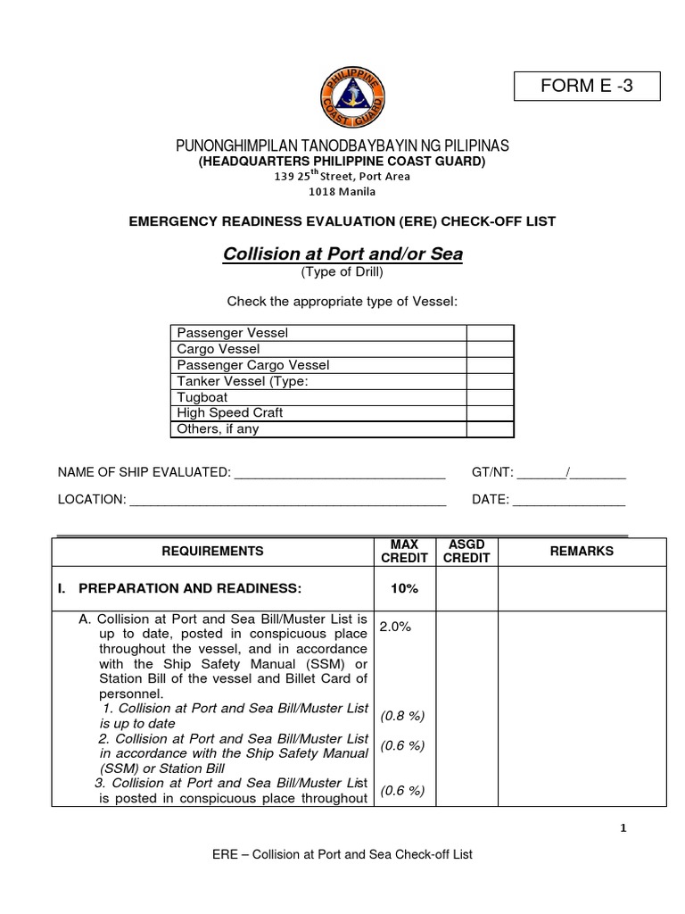 PCG FormE3Collision | PDF