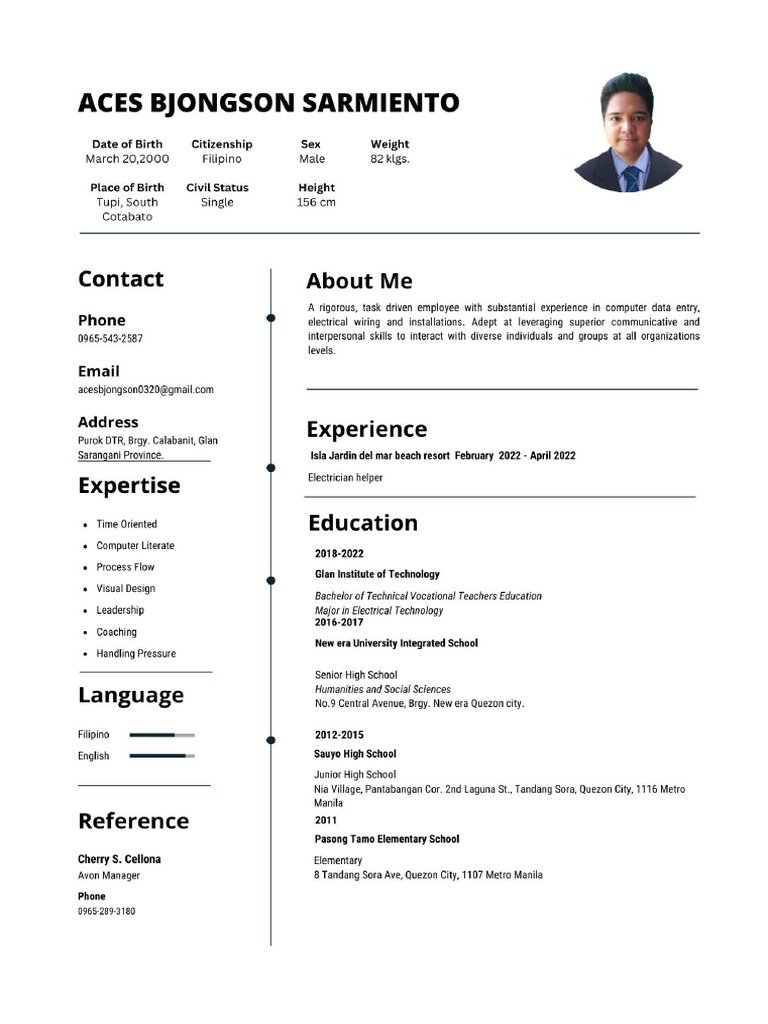 Aces Resume 2022 | PDF