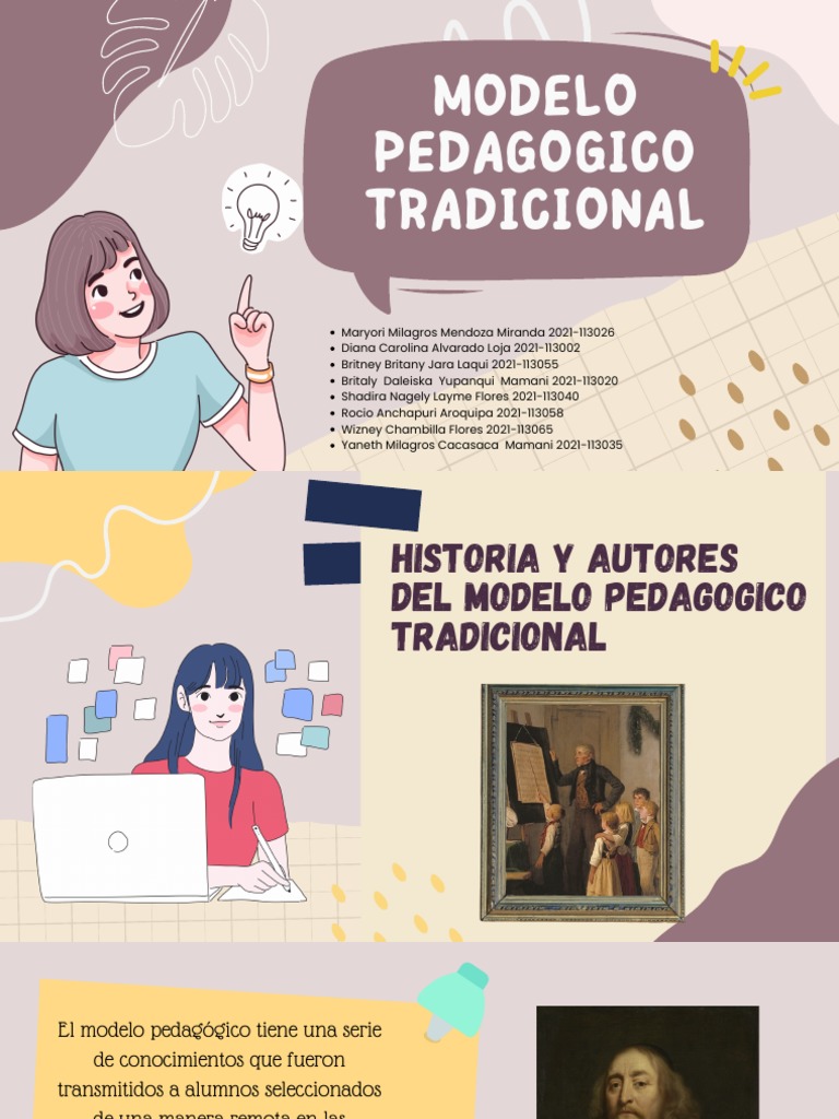 Modelo Pedagogico Tradicional | Descargar gratis PDF | Evaluación ...