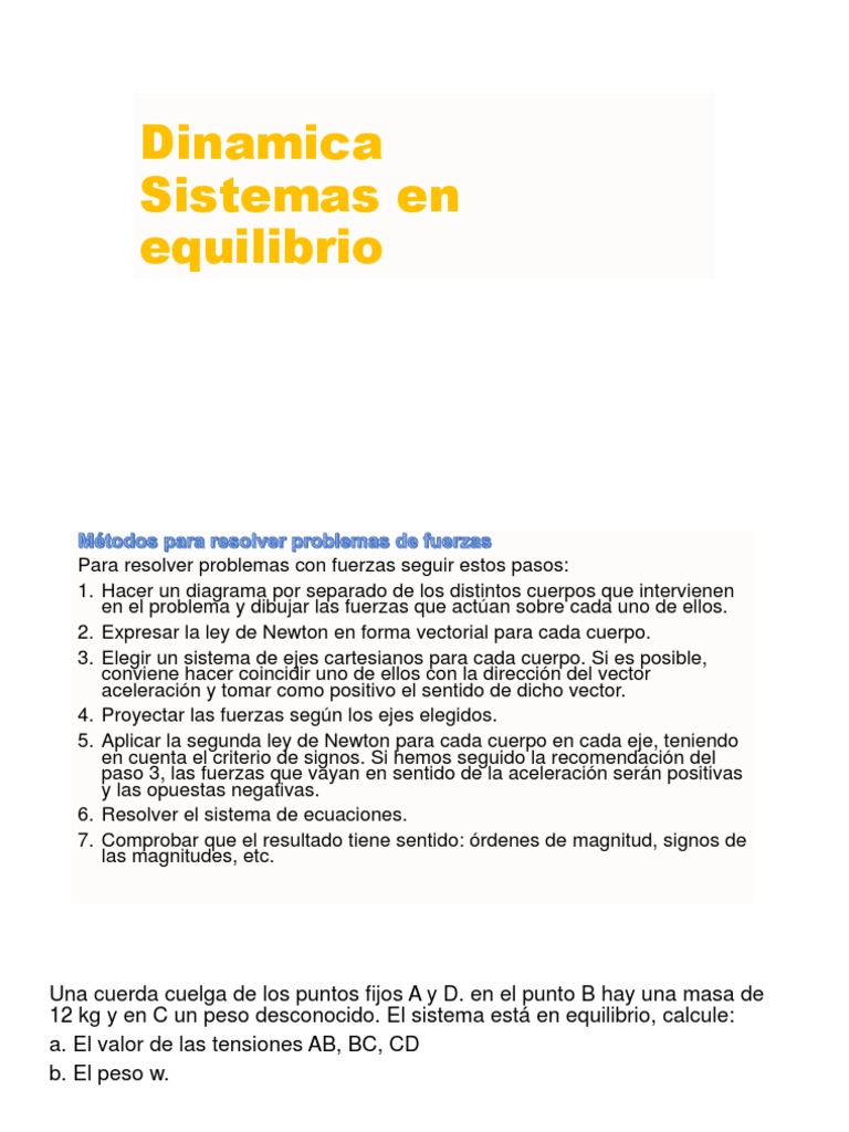 Sistemas En Equilibrio Pdf