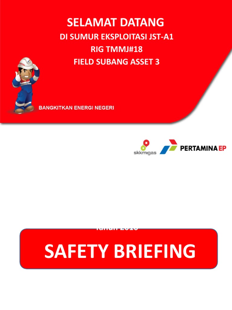 Safety Induction JST-A1 | PDF