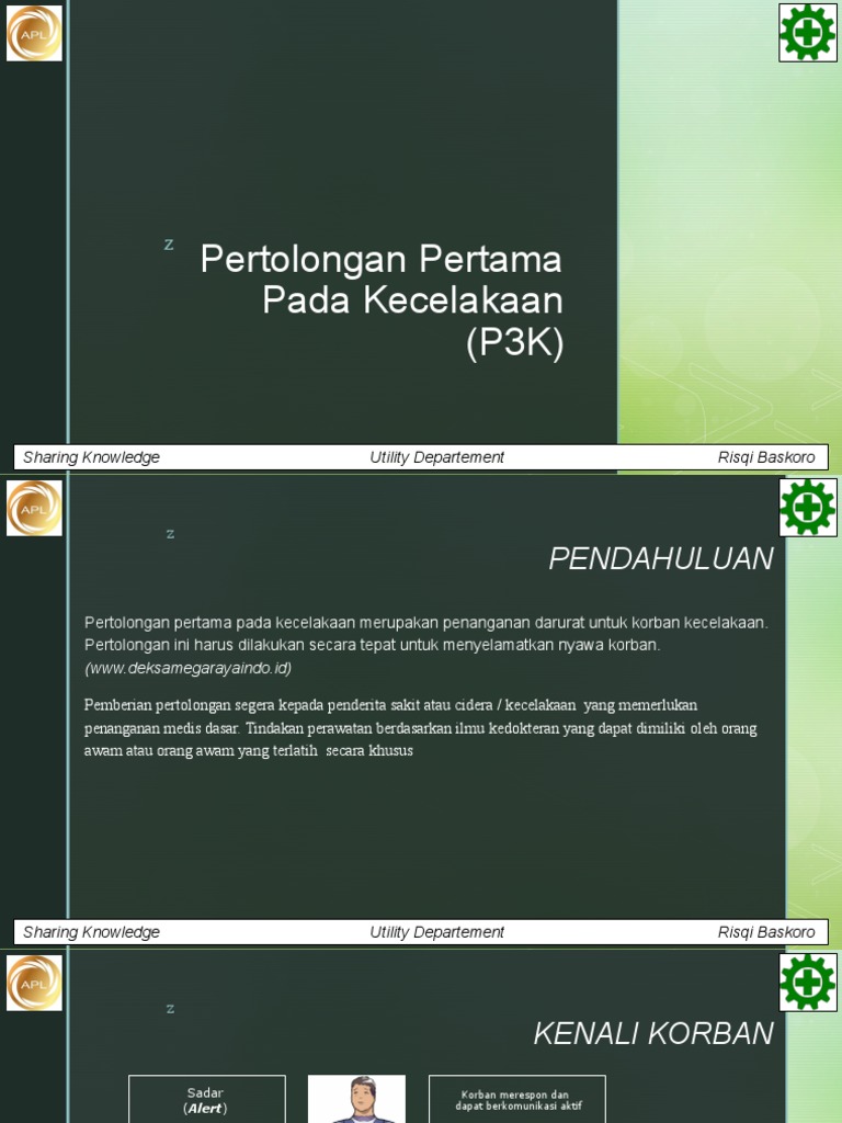 Pertolongan Pertama Pada Kecelakaan (P3K) | PDF