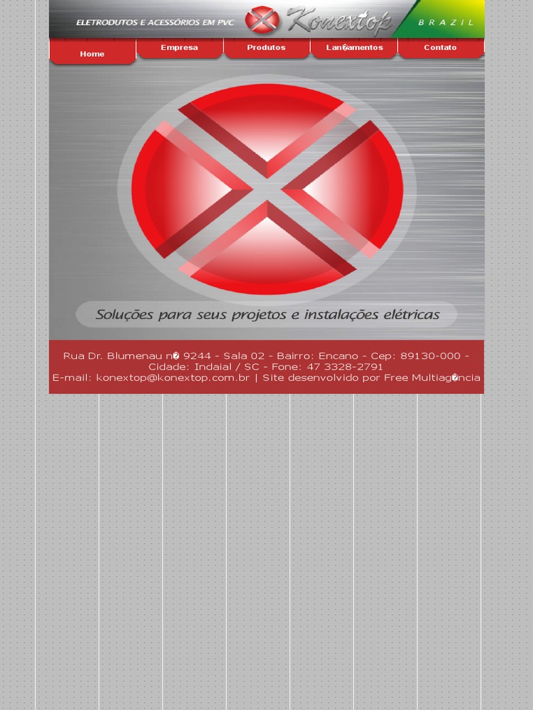 Konextop - Eletrodutos e Acess Rios em PVC | PDF