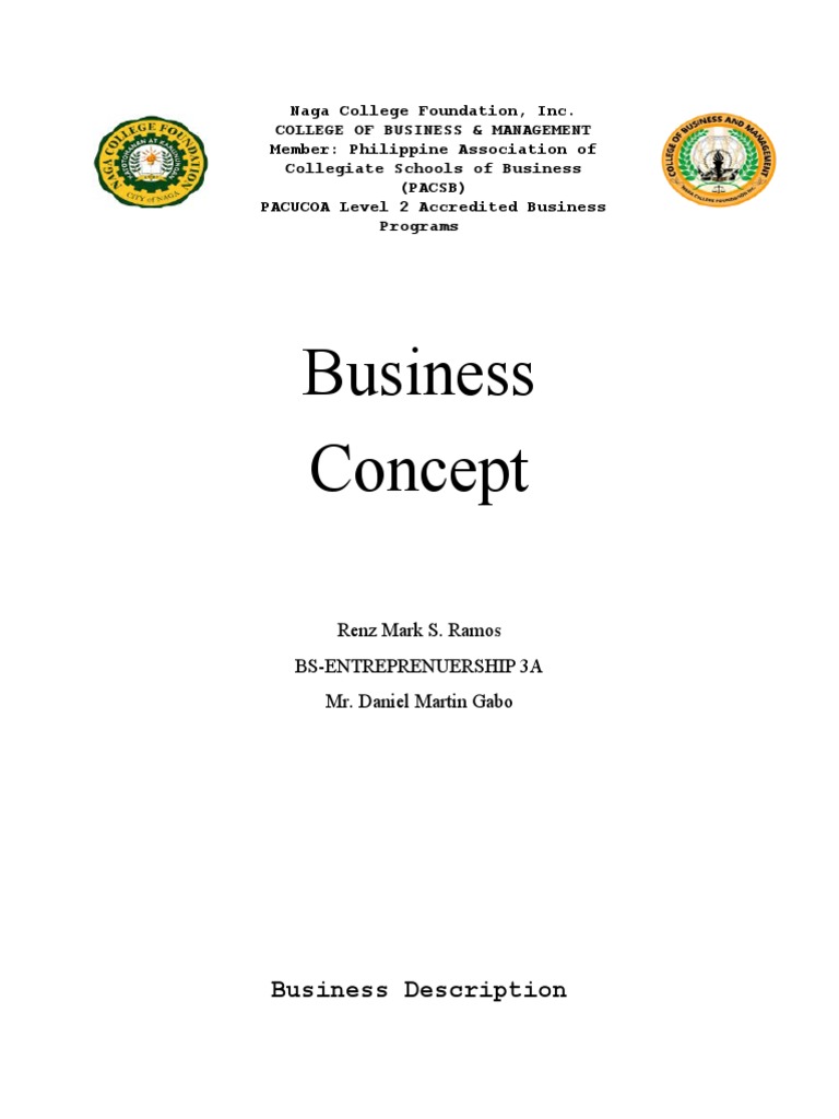 Simple Business Concept | PDF | Marketing | Product (Business)