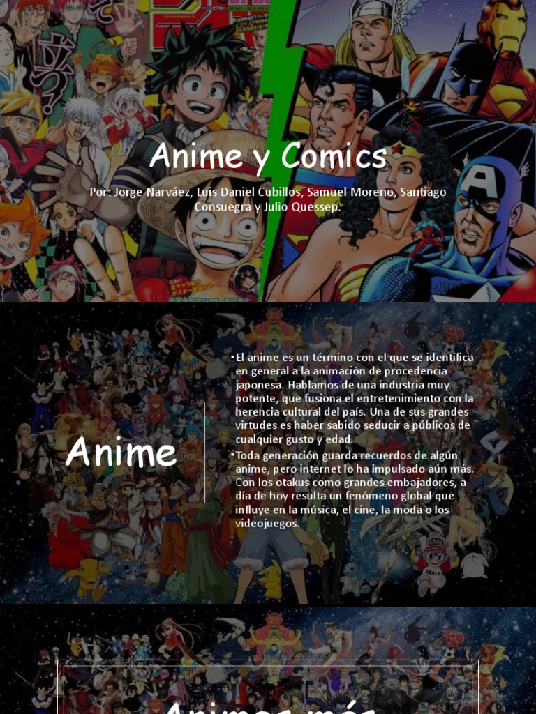 Anime y Cómics: Cultura y Diferencias | PDF | Cómics | Manga