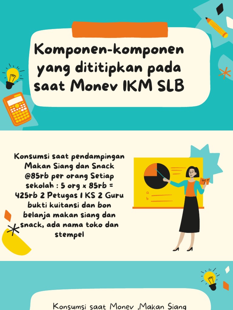 Dokumen Monev IKM SLB | PDF