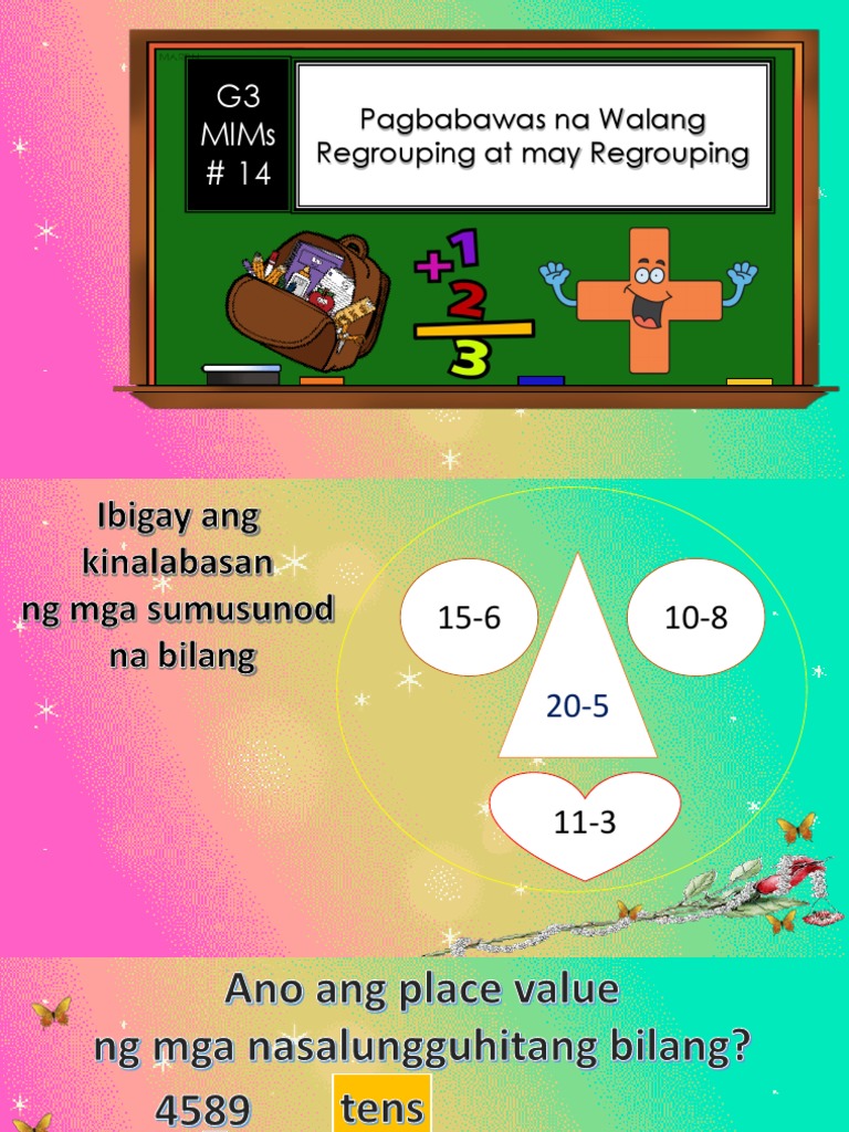Subtraction with and without Regrouping | PDF