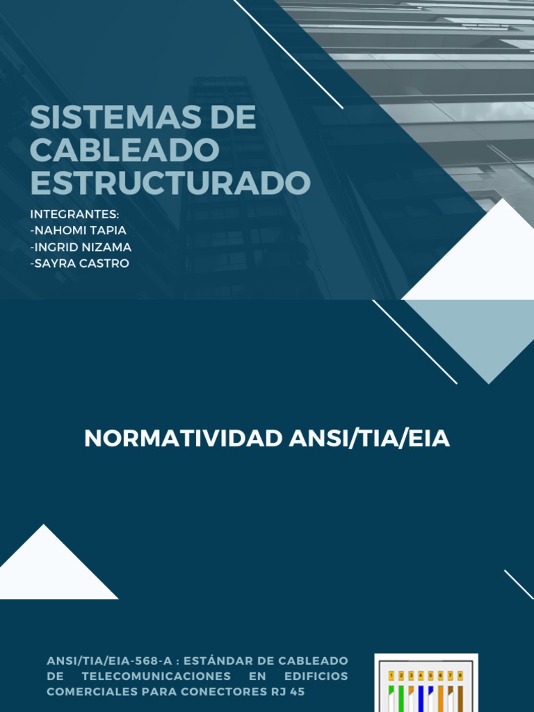 Sistemas de Cableado Estructurado | PDF