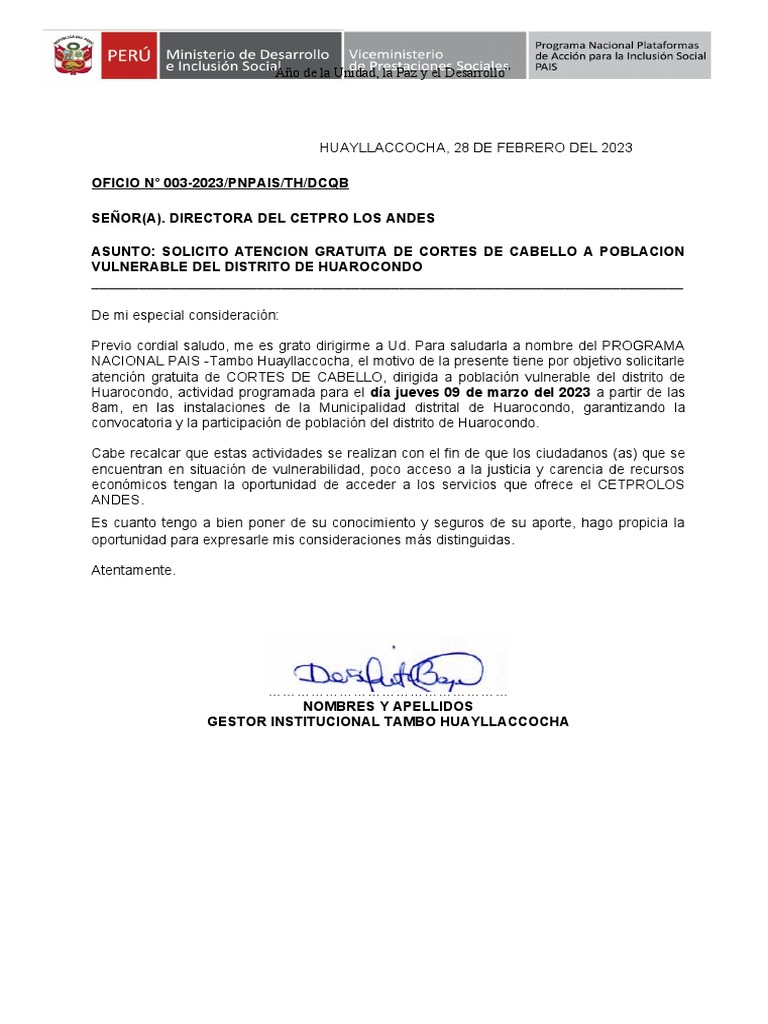 Oficio | PDF | Ciencias sociales