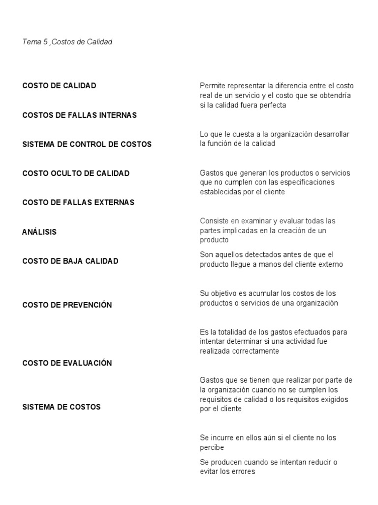 Tema5 Teor | PDF | Negocios